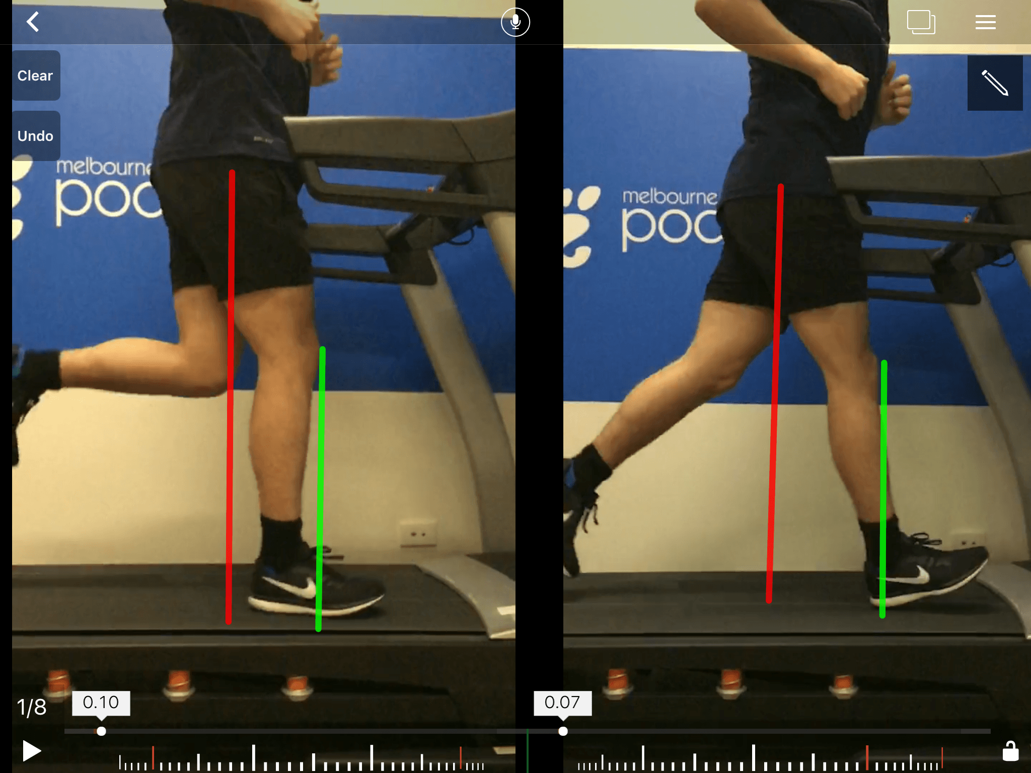 Dartfish Running Analysis